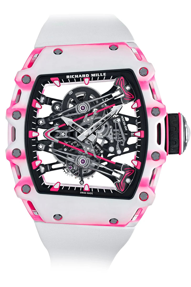 Richard Mille Rm 38-02 Tourbillon Bubba Watson Pink Tourbillon Watch ...